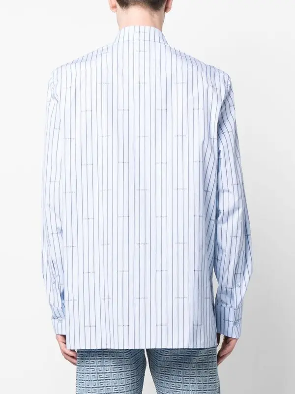 Givenchy Logo-print Striped Shirt