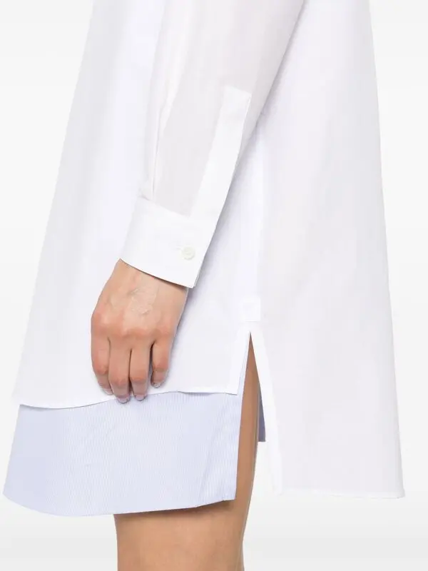 Loewe Layered Poplin Shirt Dress