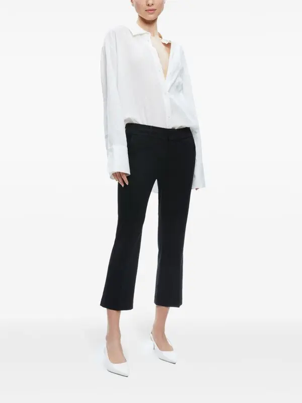 Alice + Olivia Janis Cropped Trousers