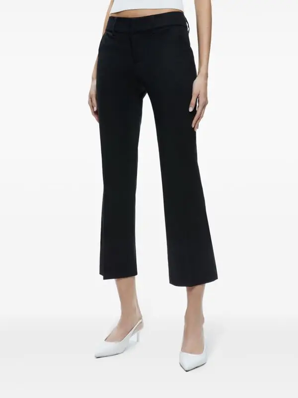 Alice + Olivia Janis Cropped Trousers