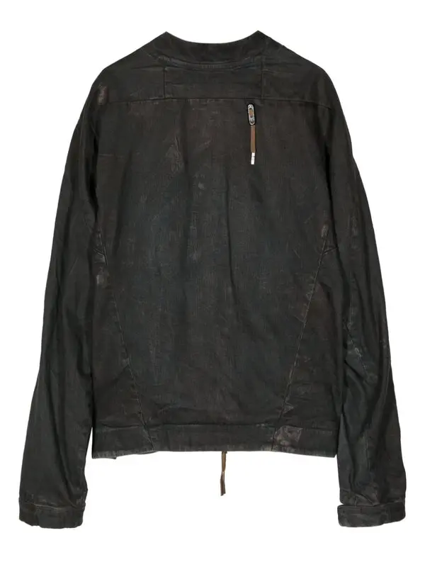 Boris Bidjan Saberi Brushed-finish Bomber Jacket