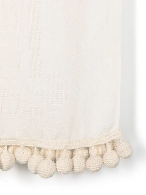 Max Mara Pompom-detail Scarf