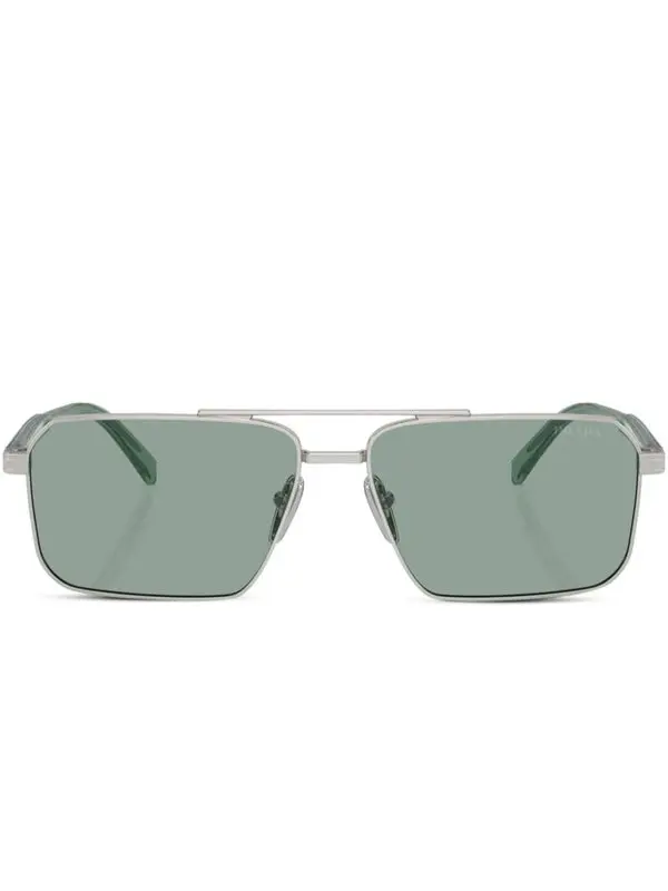Prada Pilot Frame Sunglasses - Silver