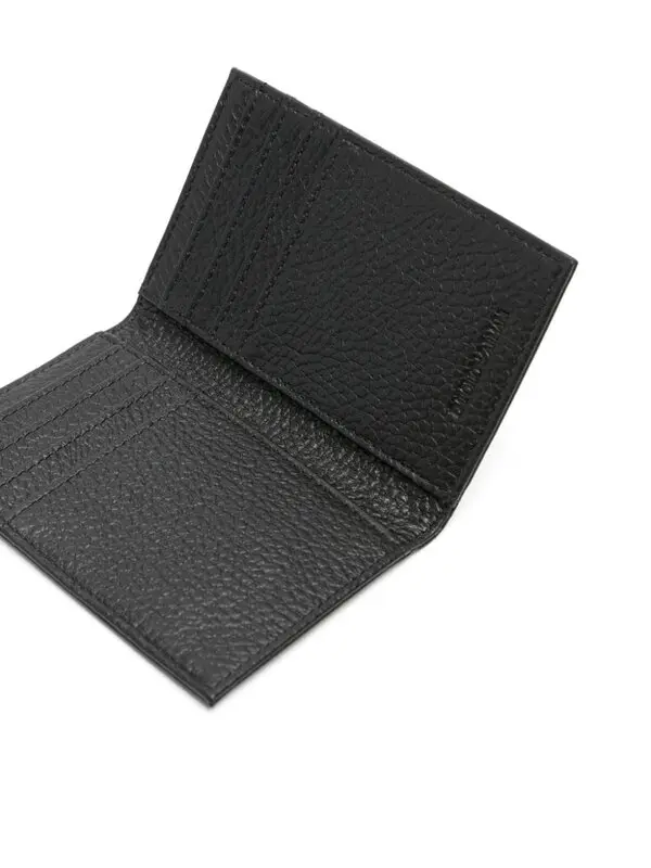 Emporio Armani Bi-fold Leather Cardholder