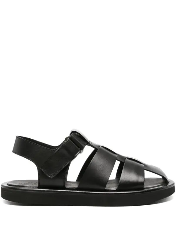 Studio Nicholson Cassius Leather Sandals - Black
