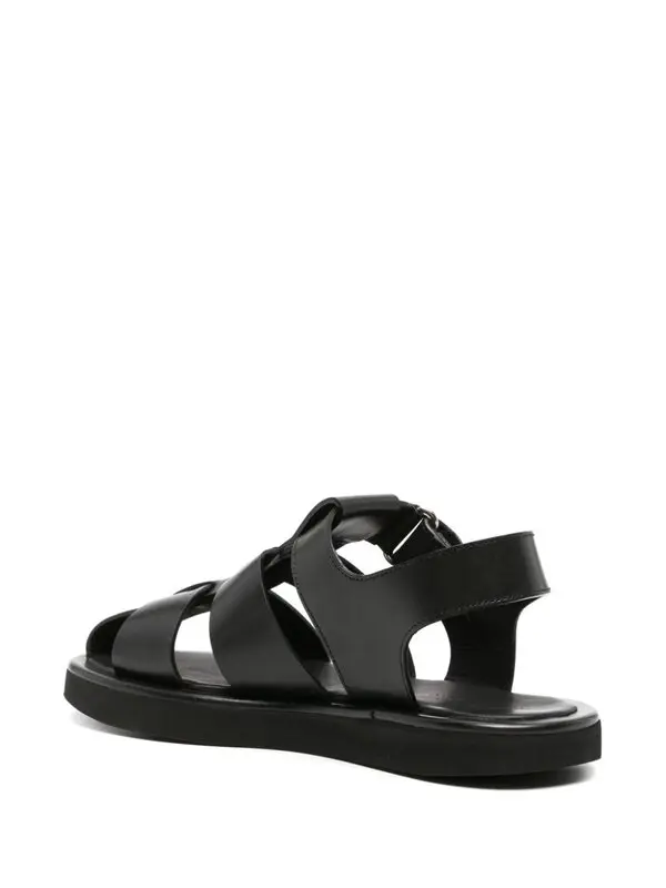 Studio Nicholson Cassius Leather Sandals - Black