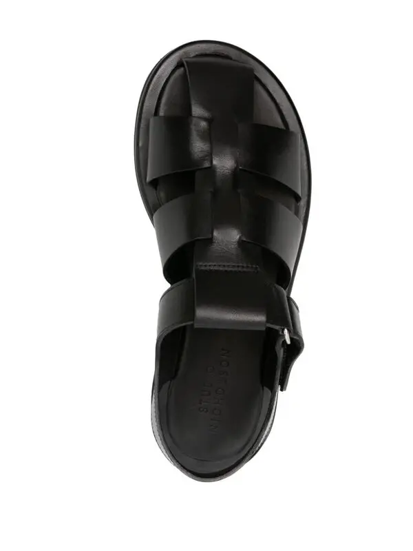 Studio Nicholson Cassius Leather Sandals - Black