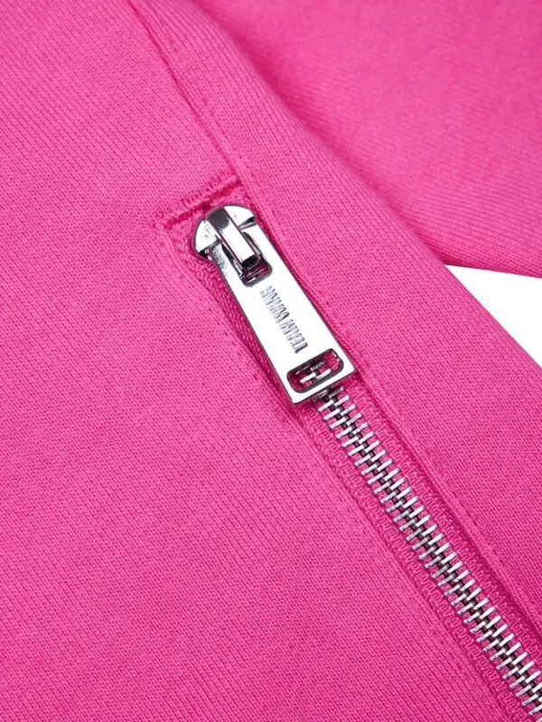 TEAM WANG DESIGN Logo-print Zipped Track Jacket - Pink
