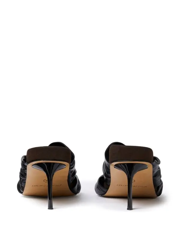 Stella McCartney Twist-detail Sandals - Black
