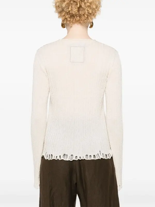 UMA WANG Distressed-effect Jumper