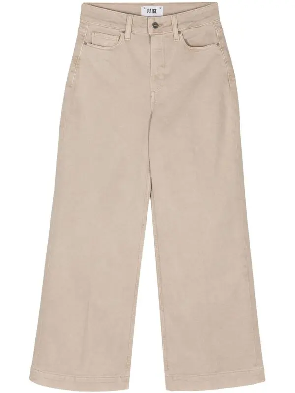 Paige Anessa High-rise Cropped Jeans