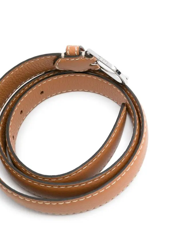 TOTEME Pebbled Leather Belt