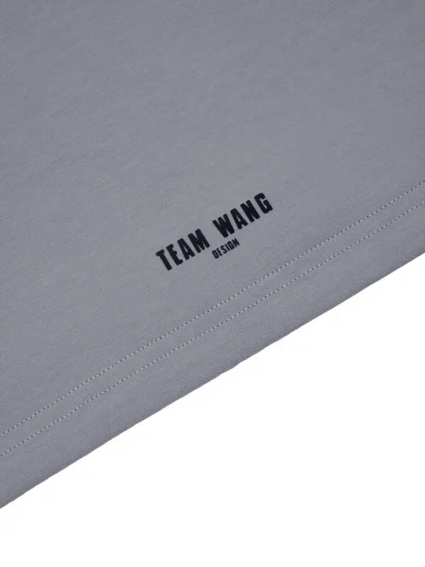 TEAM WANG DESIGN X Chuang Asia Logo-print Cropped T-shirt