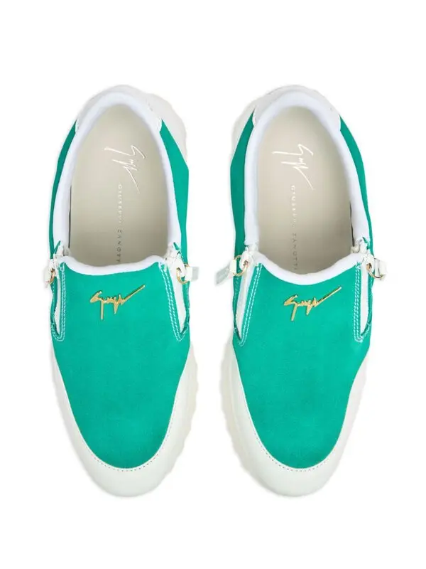 GIUSEPPE ZANOTTI Ilde Run Sneakers - Green