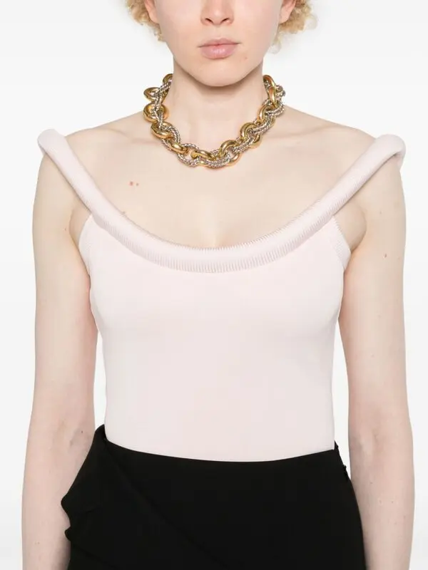 Alexander McQueen 3d-detailing Sleeveless Top - Pink