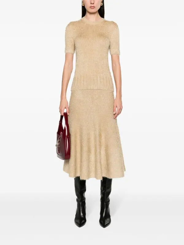 Khaite Cadence A-line Skirt