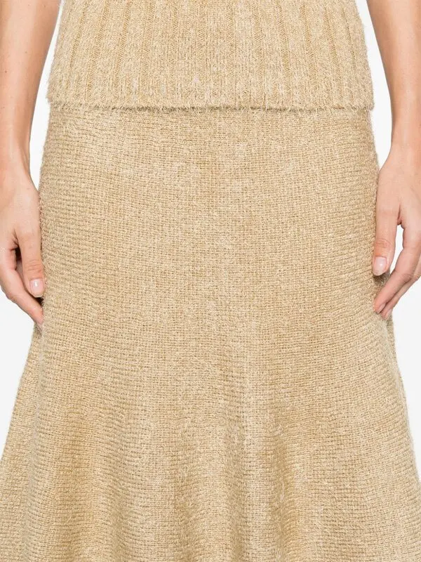 Khaite Cadence A-line Skirt