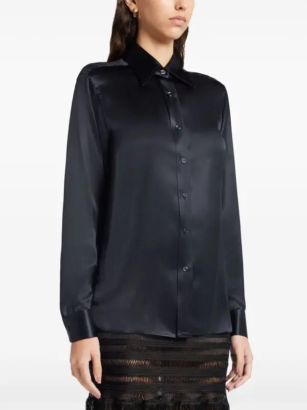 TOM FORD Silk-charmeuse Shirt