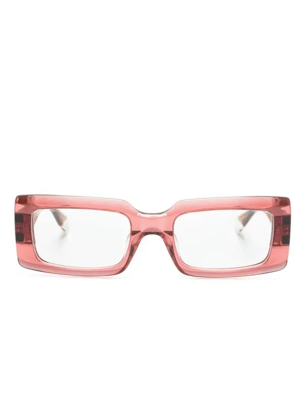 ETNIA BARCELONA Arrecife Rectangle-frame Glasses - Pink
