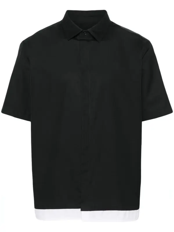 Neil Barrett Loose Double Cotton Shirt