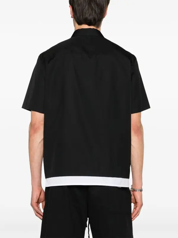 Neil Barrett Loose Double Cotton Shirt
