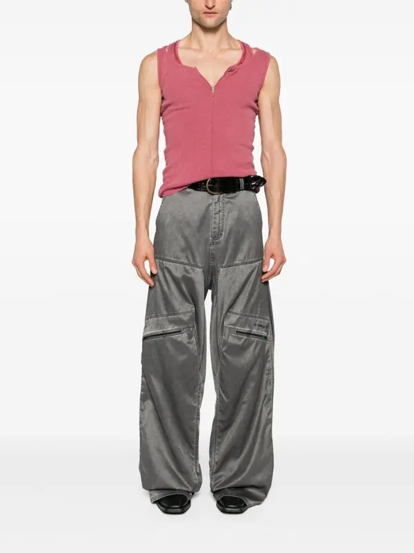 Martine Rose Layered Ribbed Tank Top