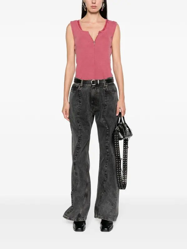 Martine Rose Layered Ribbed Tank Top