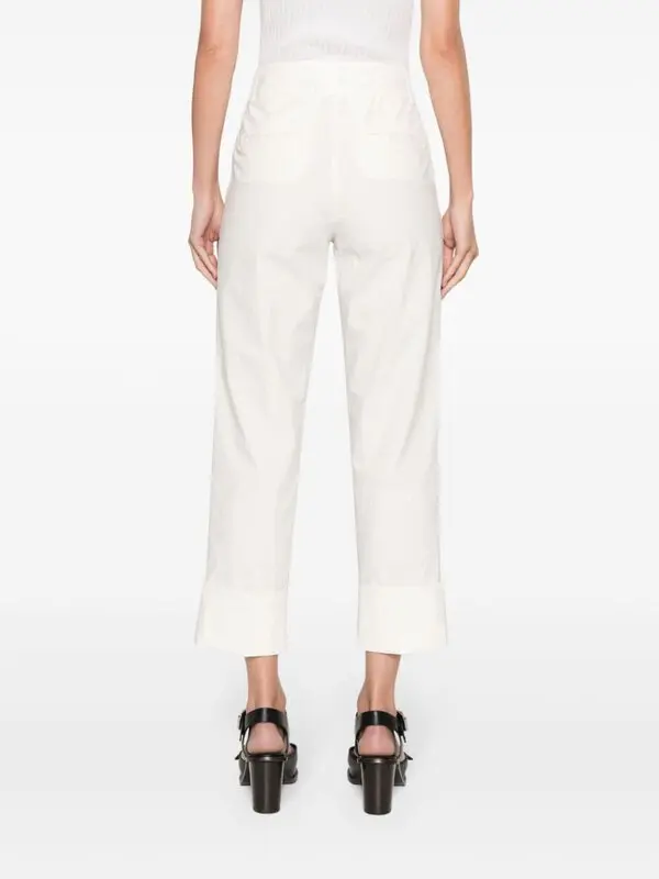 Peserico Cuffed Cropped Trousers