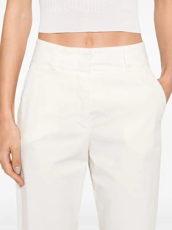 Peserico Cuffed Cropped Trousers