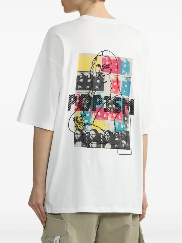 MUSIUM DIV. Popism Cotton T-shirt
