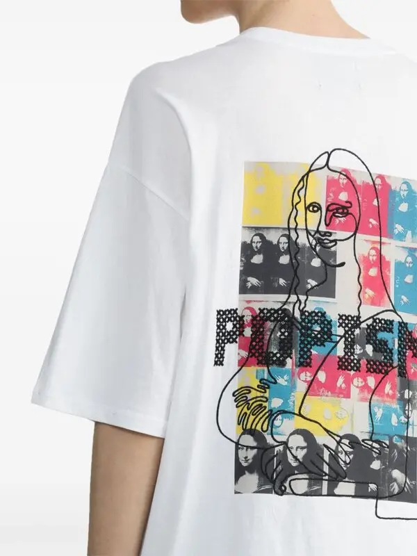 MUSIUM DIV. Popism Cotton T-shirt
