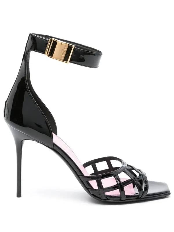 Balmain Uma Patent-leather Sandals