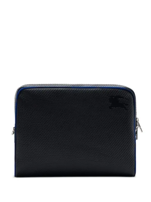 Burberry Heritage Ekd Leather Wallet - Black