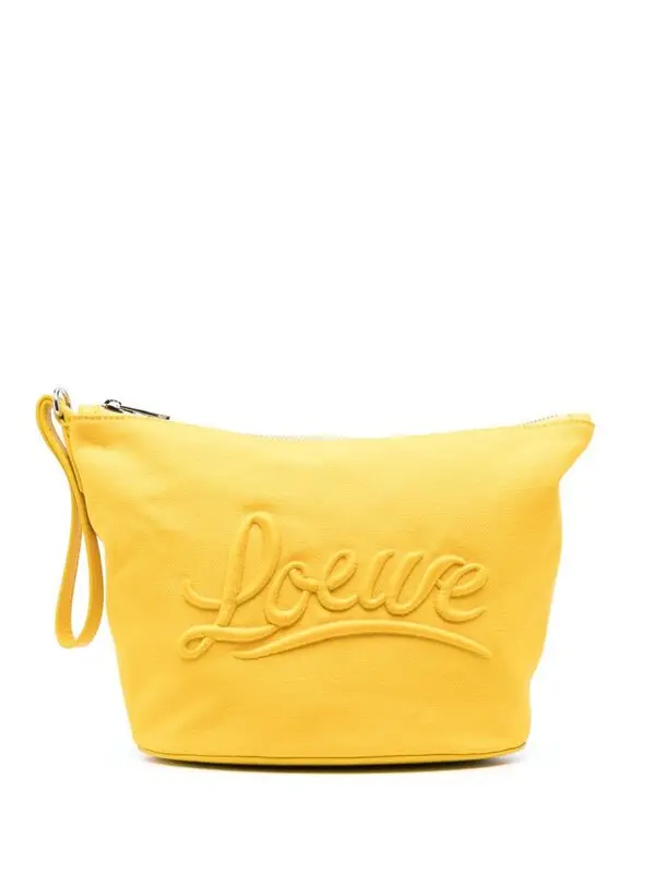 Loewe Cosmetic Logo-embroidered Make-up Bag