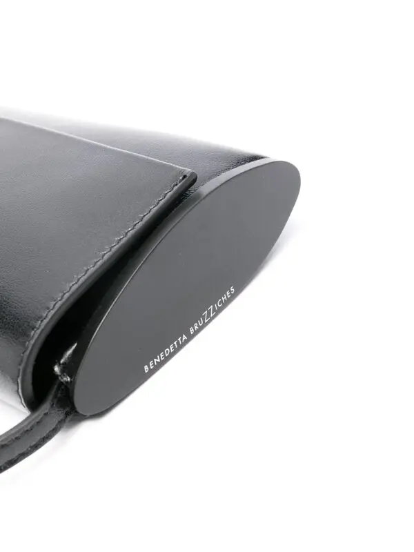 Benedetta Bruzziches Kate Leather Clutch - Black