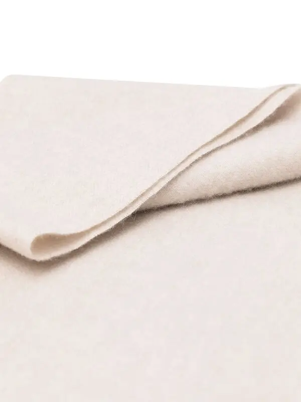 N.peal Wooven Cashmere Scarf - Neutrals