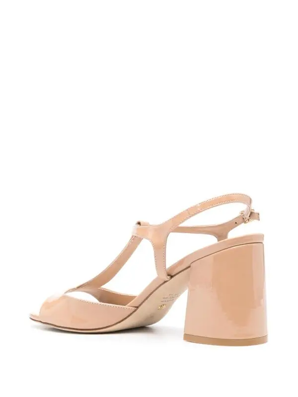 STUART WEITZMAN Flareblock 75mm Sandals - Neutrals