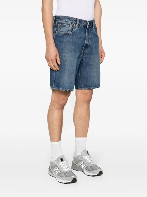 LEVI'S 468™ Mid-rise Denim Shorts - Blue