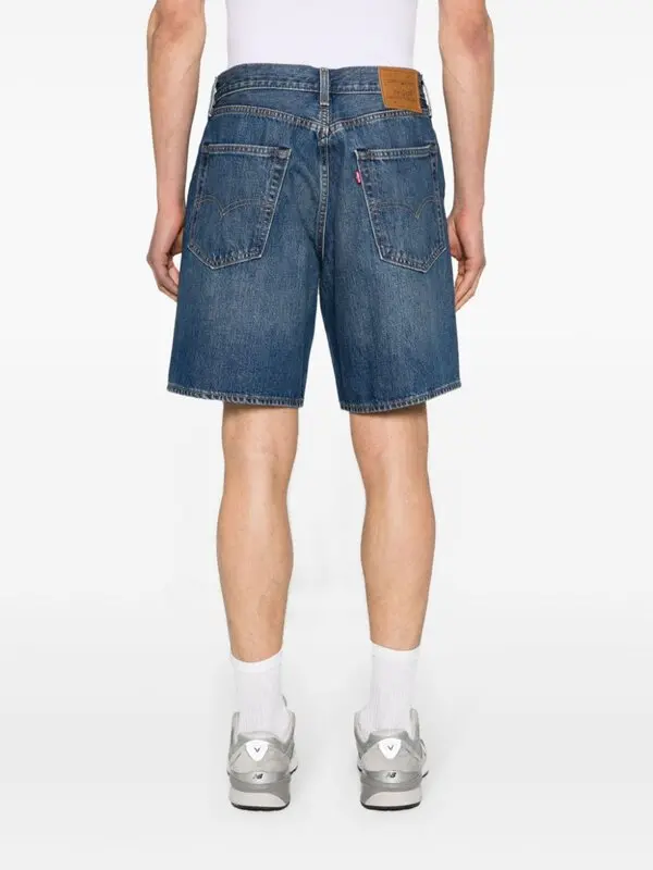 LEVI'S 468™ Mid-rise Denim Shorts - Blue