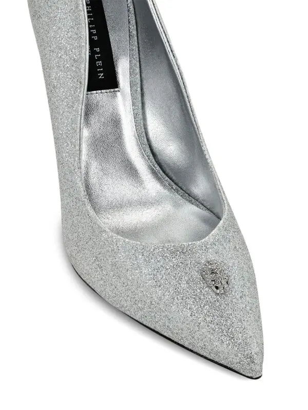 Philipp Plein 120mm Glittered Pumps