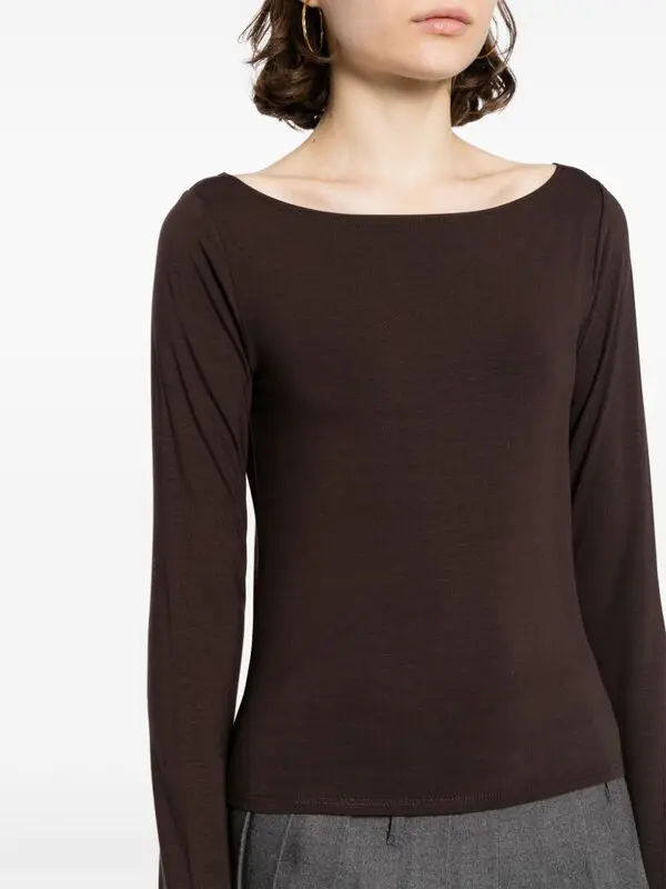 REFORMATION Wiley Boat-neck Top