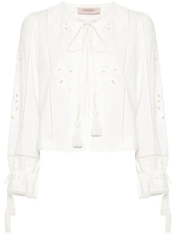 TWINSET Embroidered Blouse
