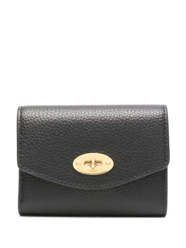 Mulberry Small Darley Accordion Wallet - Black