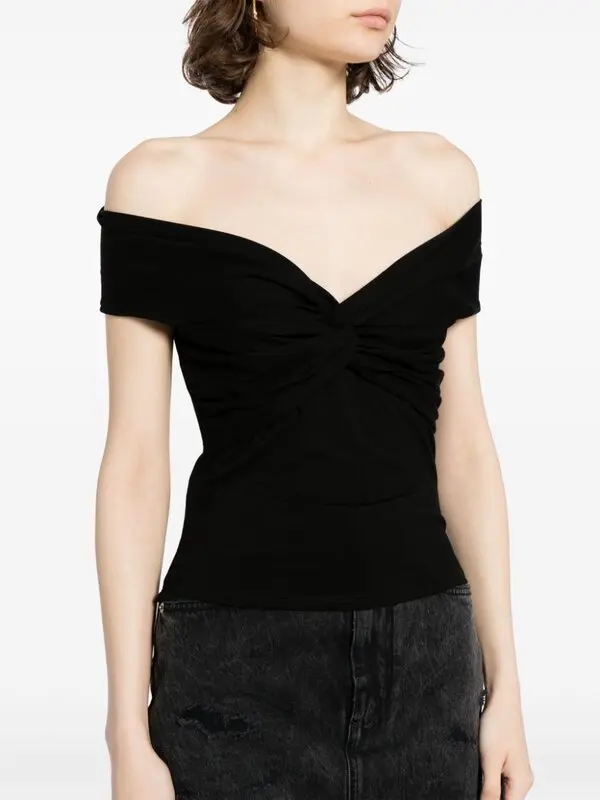 REFORMATION Ezlynn Off-shoulder Top