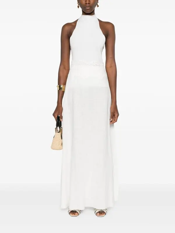 Ermanno Scervino Broderie Anglaise Maxi Skirt