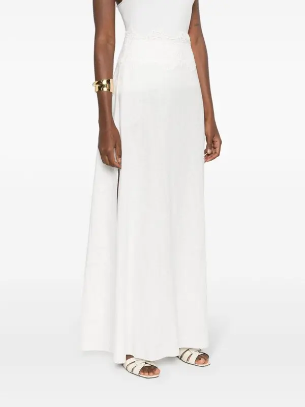 Ermanno Scervino Broderie Anglaise Maxi Skirt