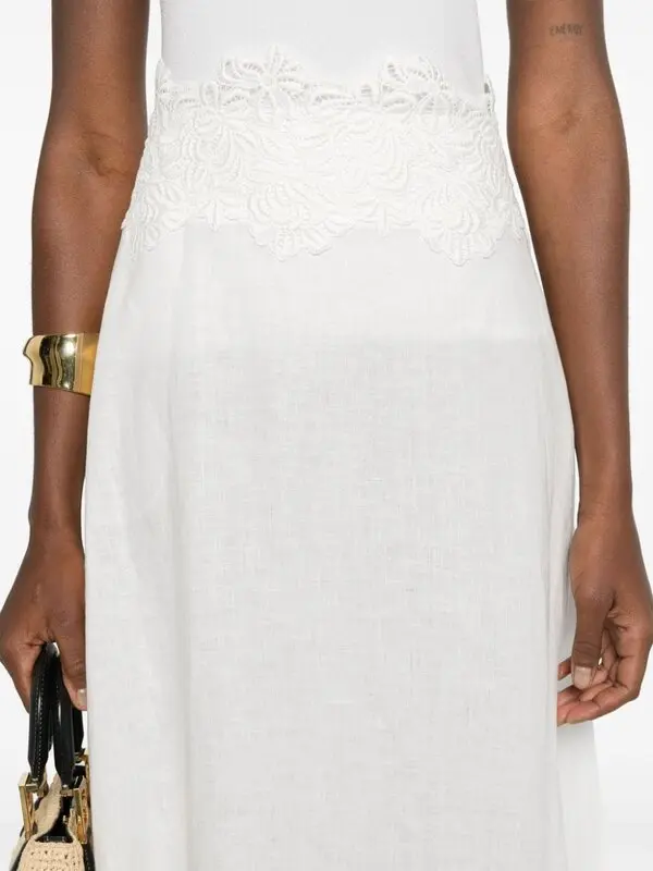 Ermanno Scervino Broderie Anglaise Maxi Skirt
