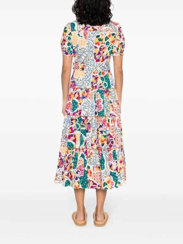 Diane Von Furstenberg Queena Flared Dress