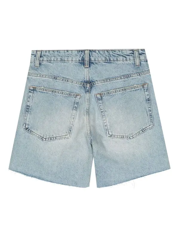 REFORMATION Raye Mid-rise Denim Shorts