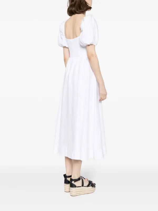 REFORMATION Marella Linen Midi Dress